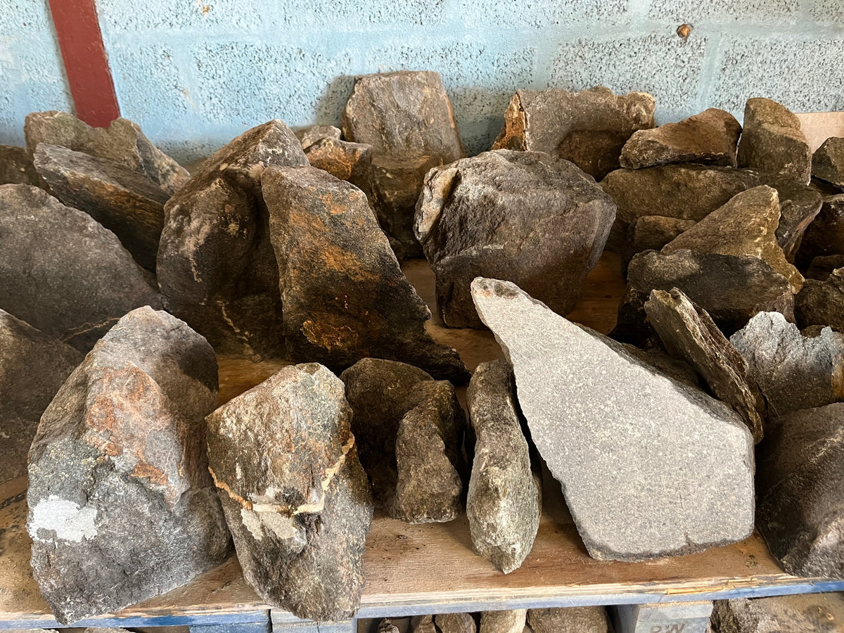 Polyphant Soapstone Boulders – Southern Stone and Tools
