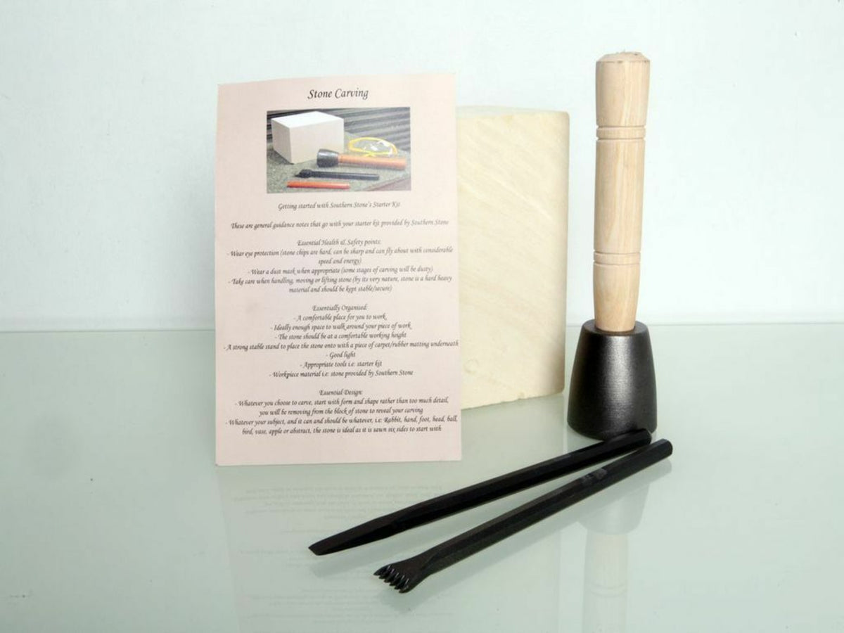 Stone Carving Starter Kit - 4 or 5 Piece – Southern Stone and Tools